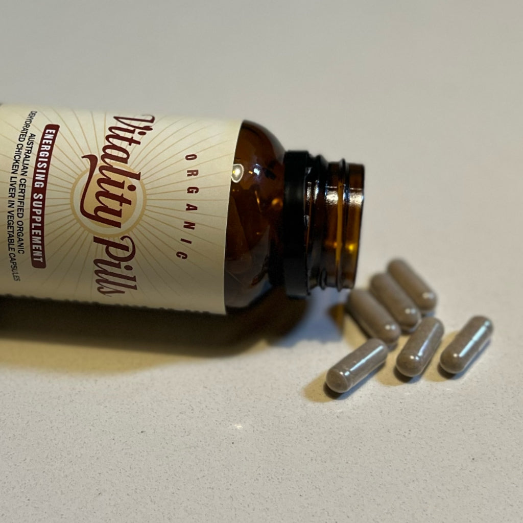 Vitality Pills - Organic Chicken Liver Capsules