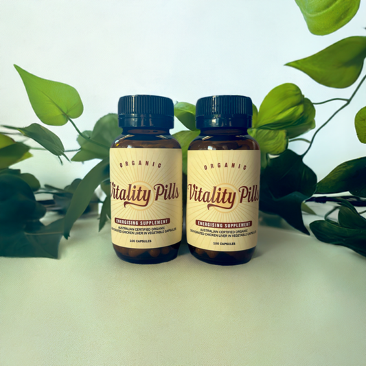 Vitality Pills - Organic Chicken Liver Capsules